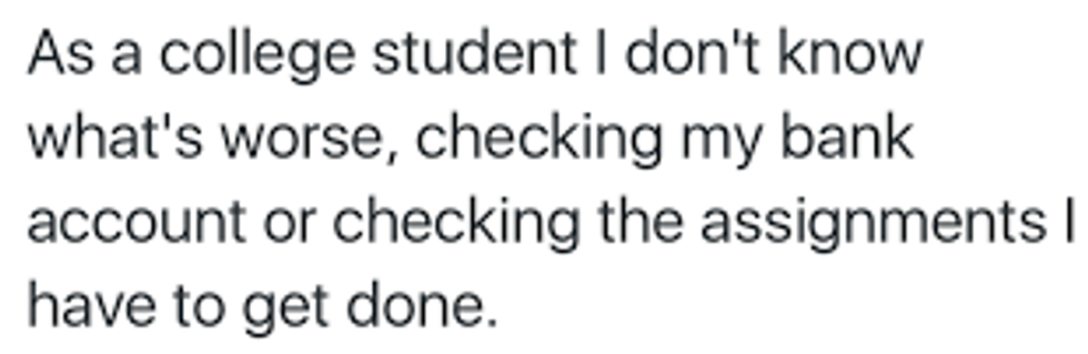 30 Hilarious Tweets That Every College Student Can Relate To