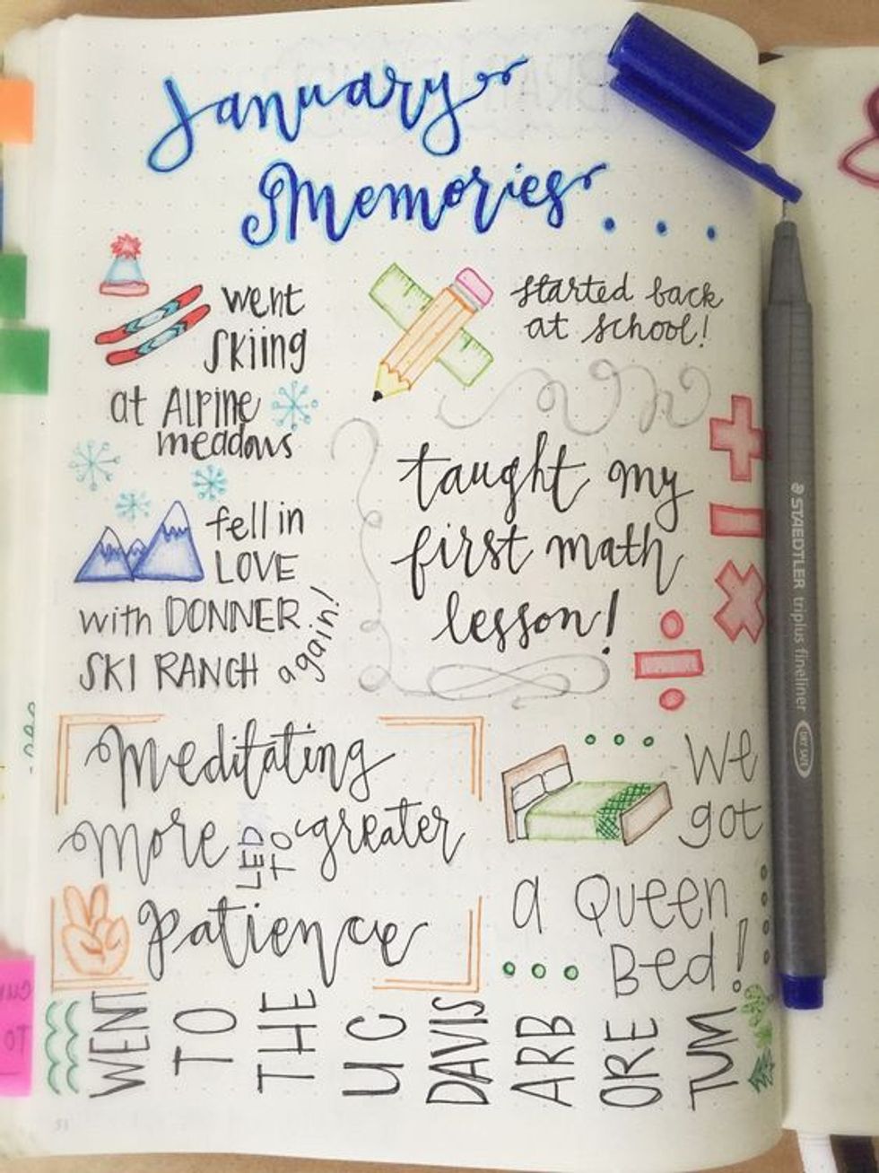 12 Designs To Brighten Your Bullet Journal