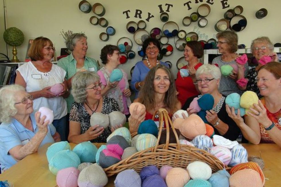 Knitted Knockers: Changing Women's Lives