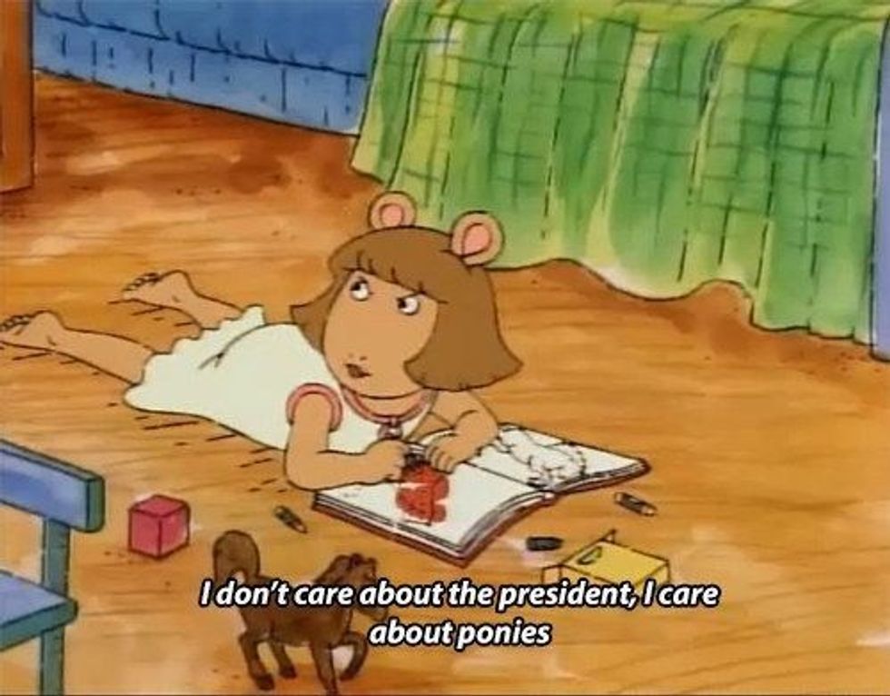 8 Times D.W. Read From 'Arthur' Was The Female Role Model Cartoons ...