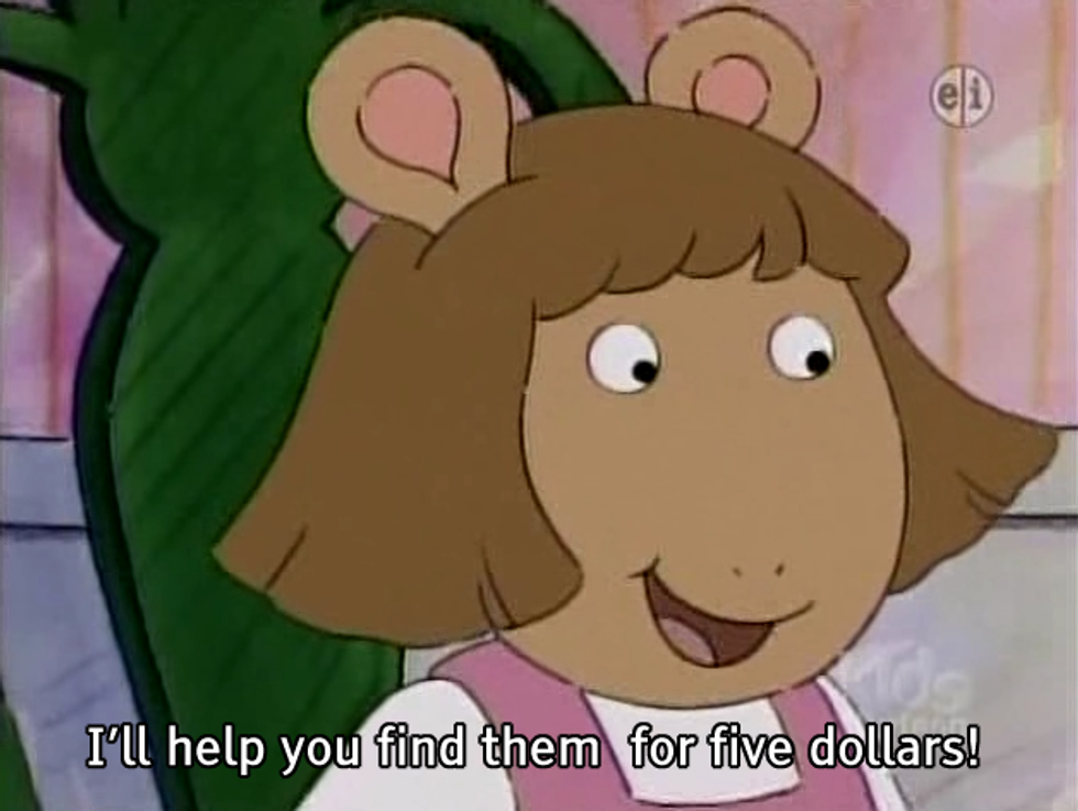 8 Times D.W. Read From 'Arthur' Was The Female Role Model Cartoons ...