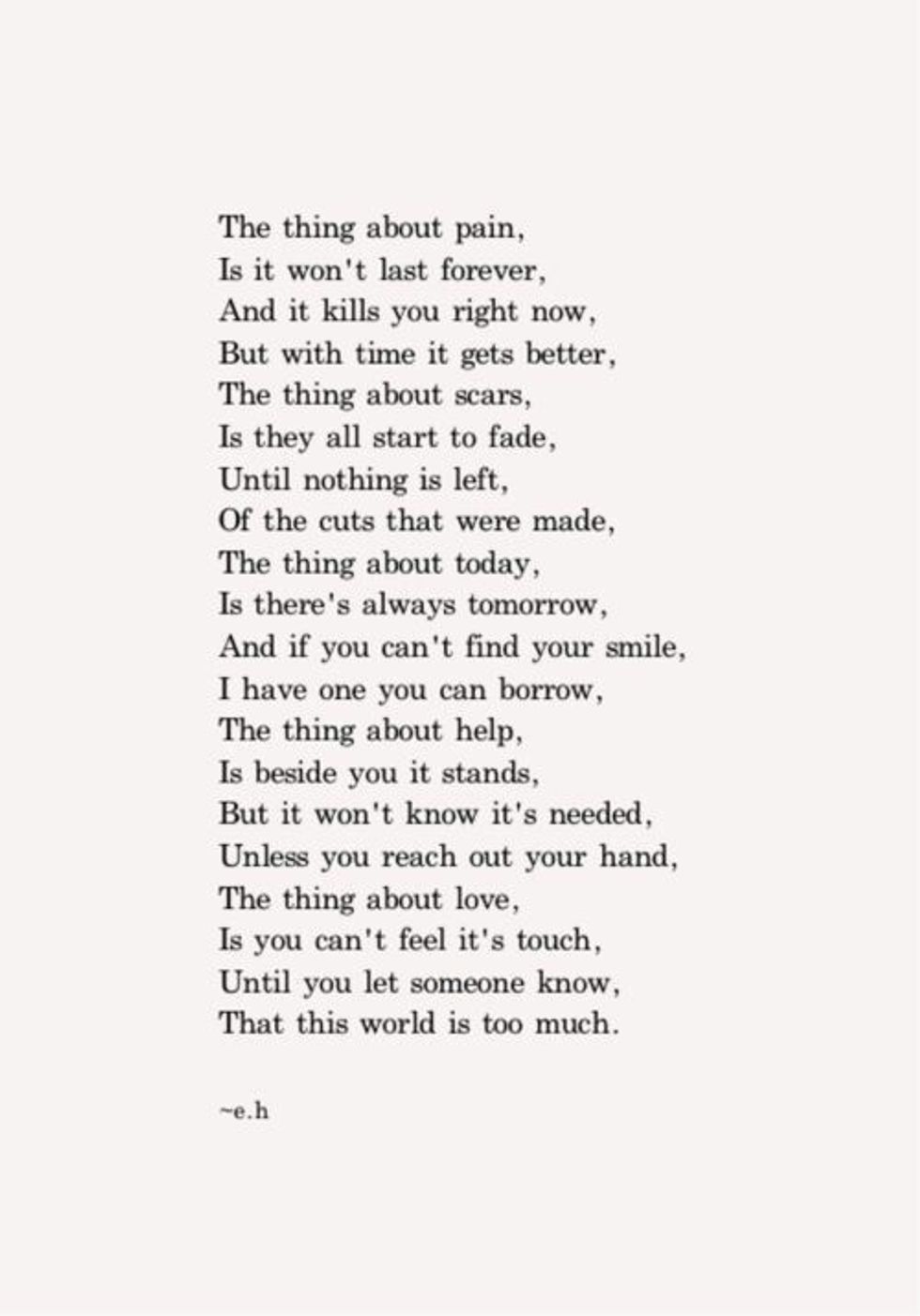 25 Of My Favorite E.H Poems