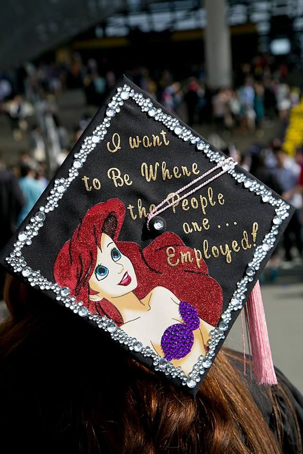 20 Graduation Cap Decorating Ideas For The Disney Fanatic