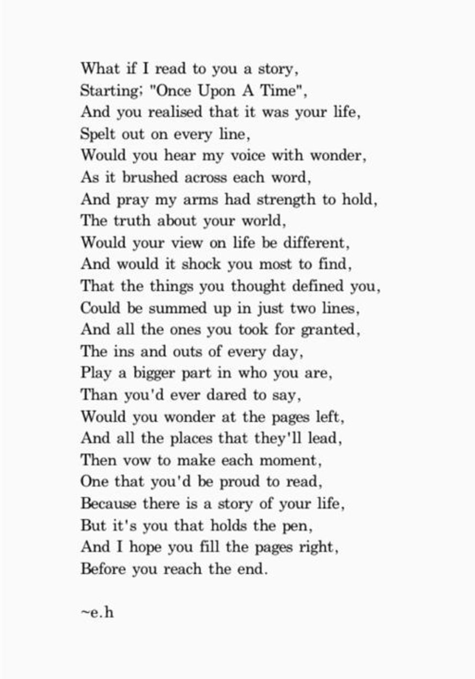 25 Of My Favorite E.H Poems