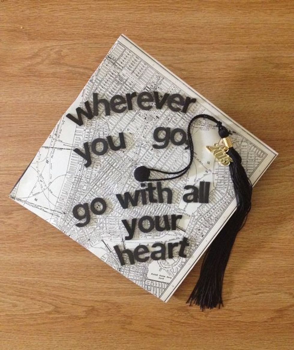 23 Grad Cap Decorating Ideas For Travel-Obsessed Grads