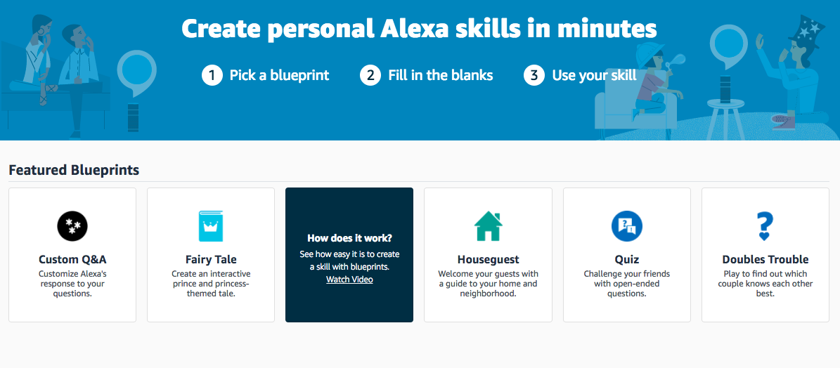 Alexa Blueprint will help you build your first Alexa Skill - Gearbrain