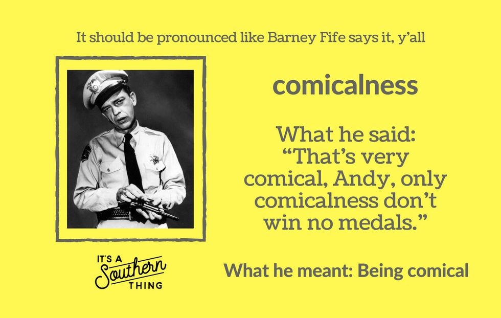 15 words that were better the way Barney Fife said them - It's a ...