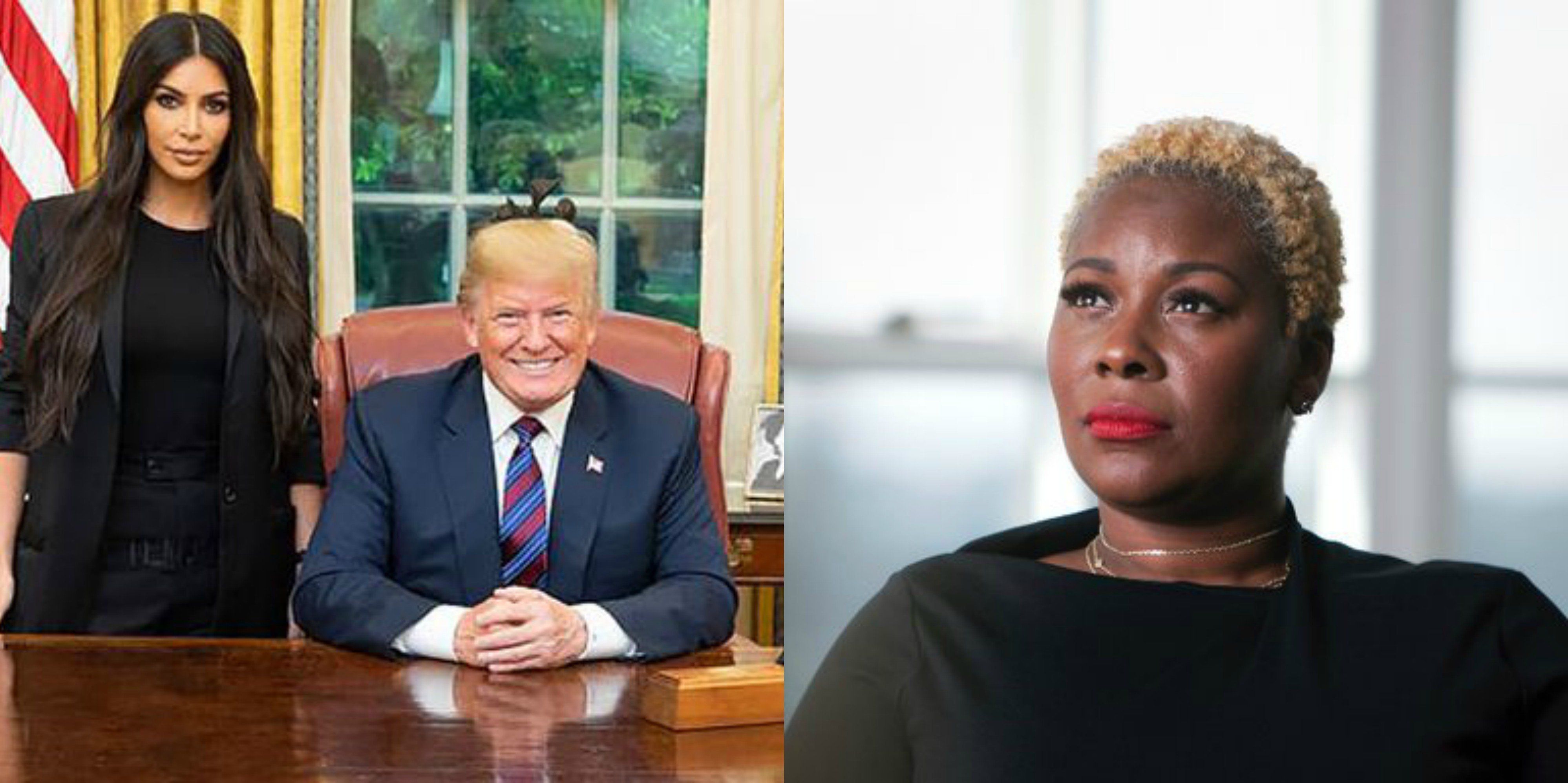 Topeka K. Sam Exclusive Kim Kardashian Trump Clemency - xoNecole: Women ...