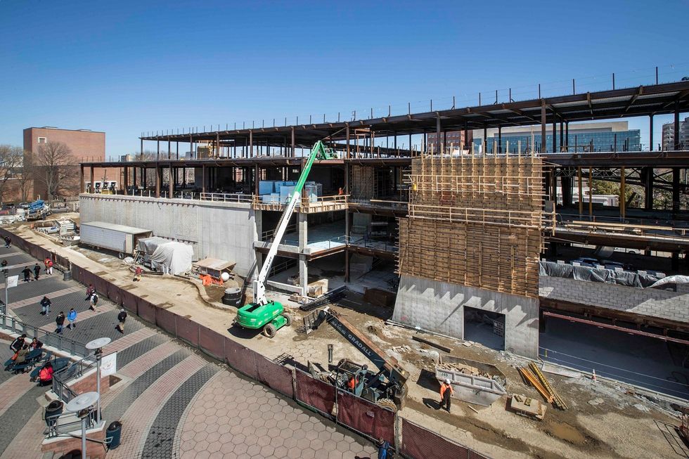 Temple University Construction