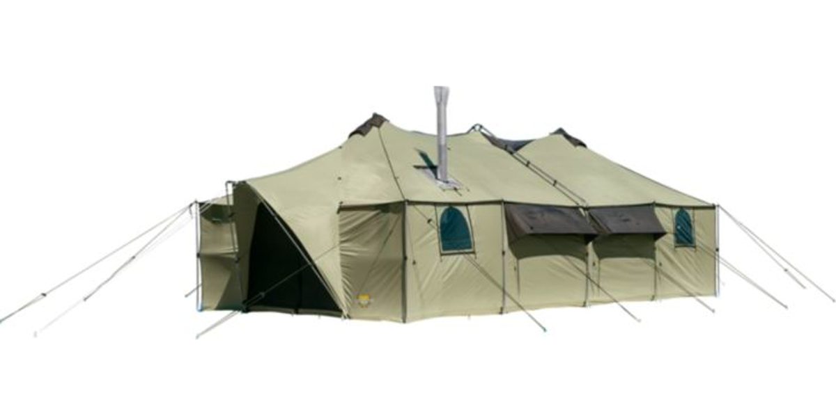 We want to get away in this ultra-spacious 'mansion tent' - It's a ...