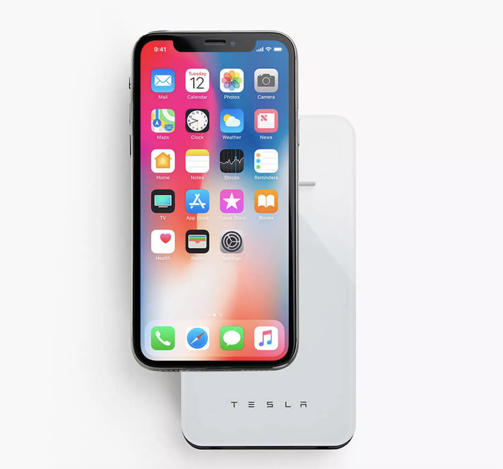 Tesla's wireless phone charger and battery pack costs $65 - Gearbrain