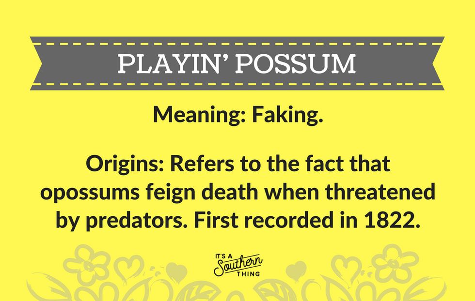 Colorful Southern phrases and their origins - It's a Southern Thing