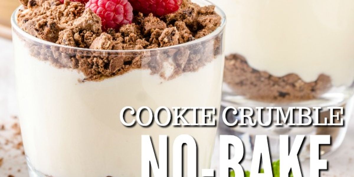Cookie Crumble Cheesecake Parfaits - My Recipe Magic