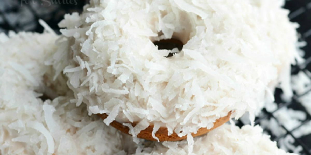 Coconut Donuts - My Recipe Magic