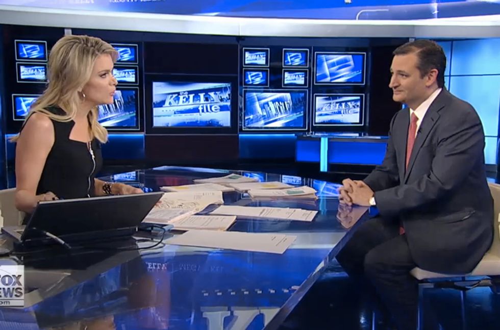 Megyn Kelly Challenges Ted Cruz On His Record You Cant Just Be