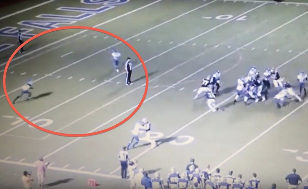 HS Football Referee Ejects Two Players. Then Teammates Are Caught on ...