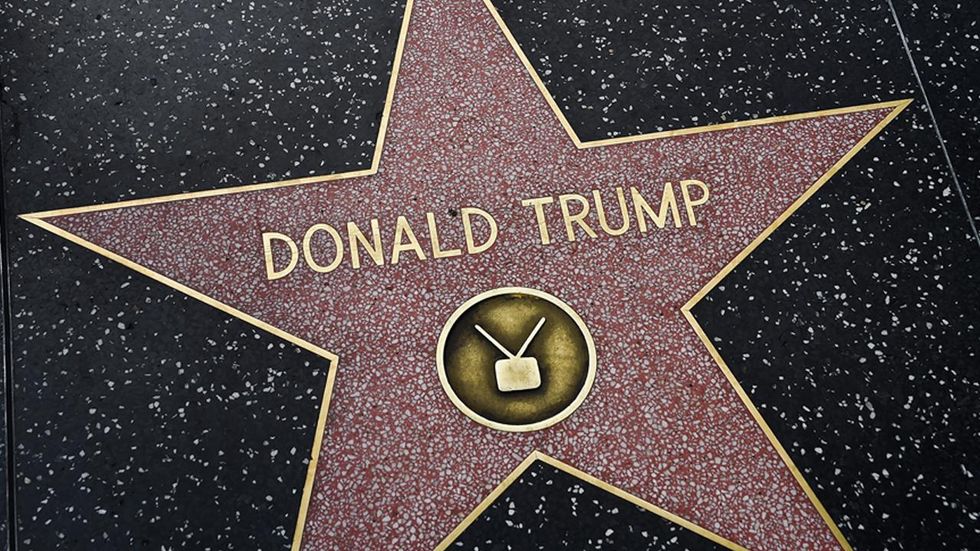 President Donald Trump's star, a catalyst for controversy and vandalism ...