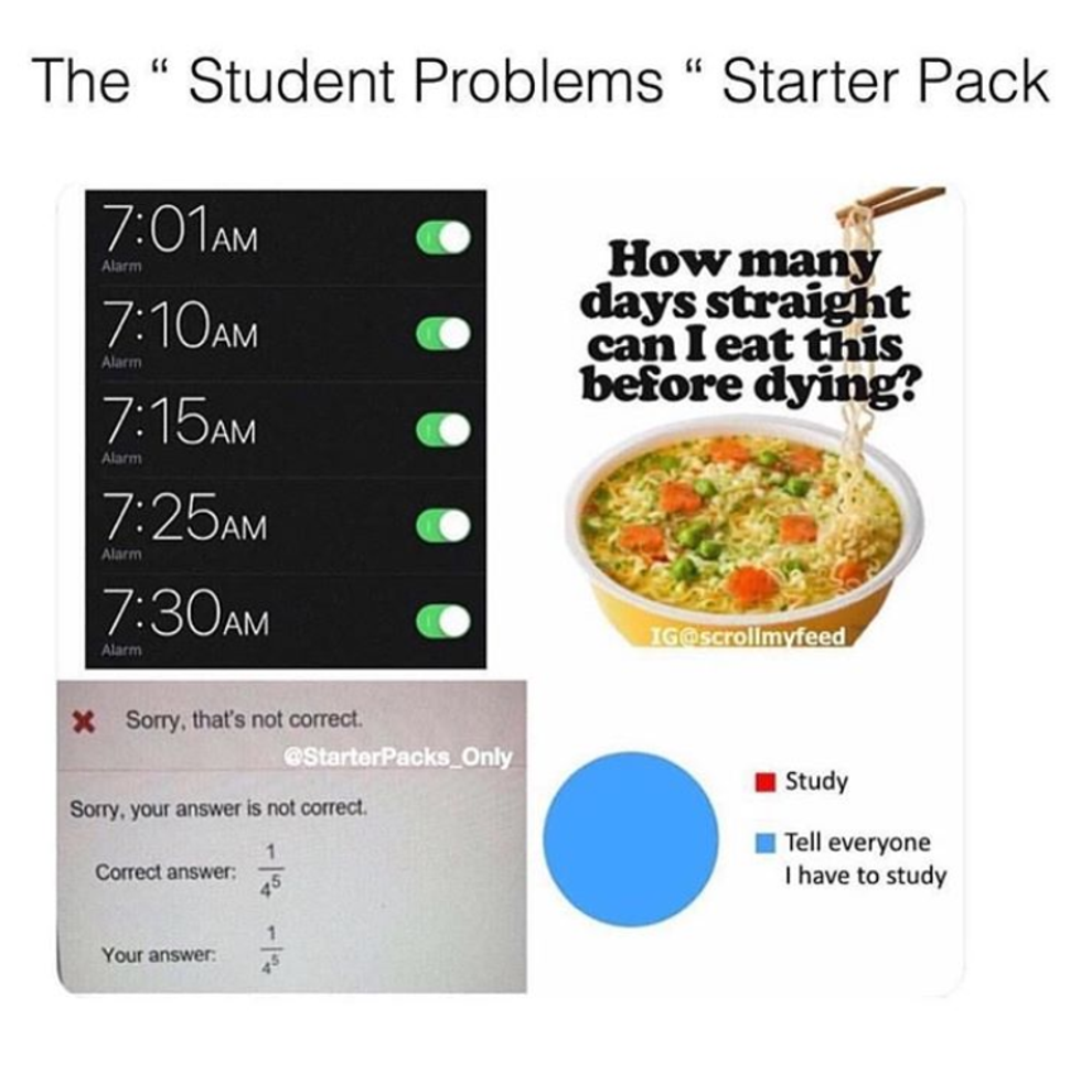 College Memes Every Student Can Relate to