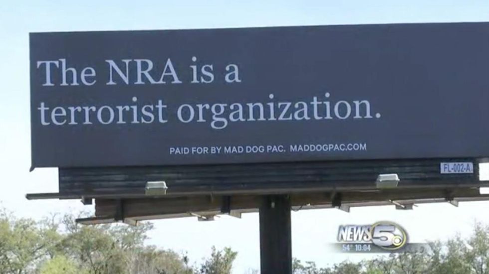 Former Clinton staffer's PAC erects billboard in Florida slamming NRA ...