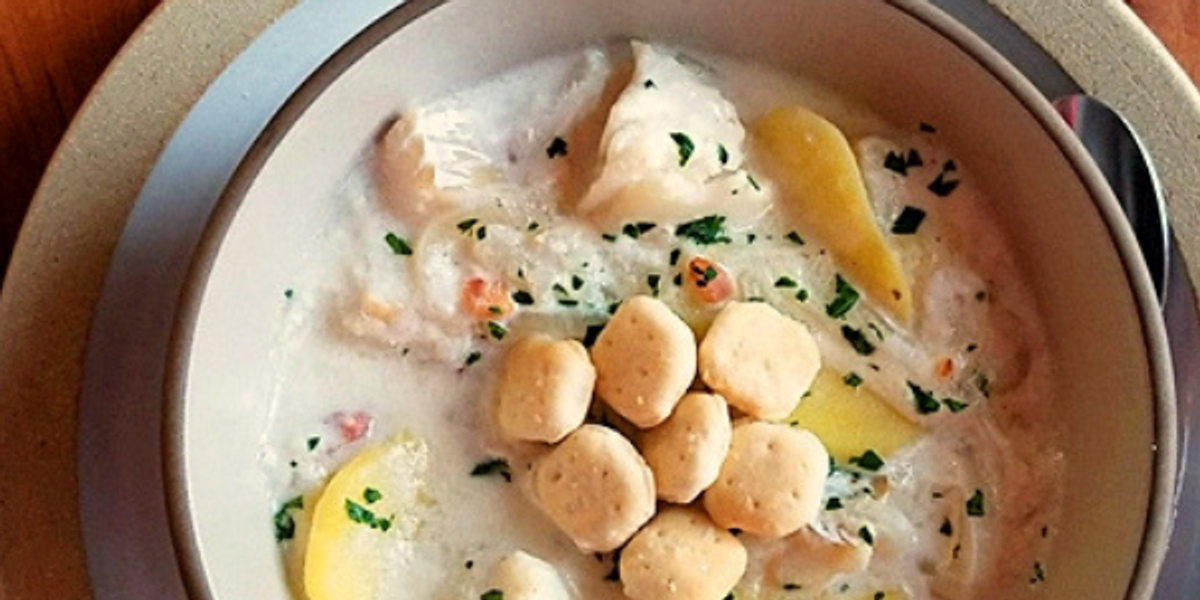 JFK’s Favorite New England Fish Chowder - My Recipe Magic