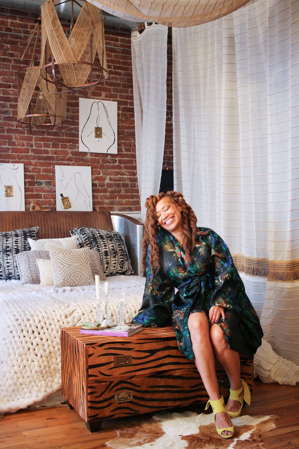 Dope Abodes: Bailey Li's NJ Firehouse Apartment - xoNecole: Women's ...