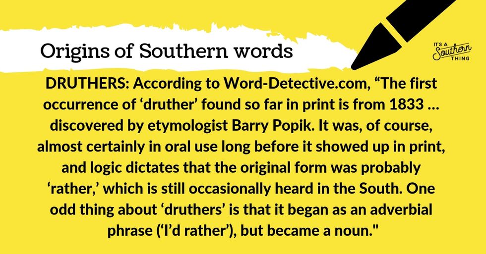 Origins of uniquely Southern words - It's a Southern Thing