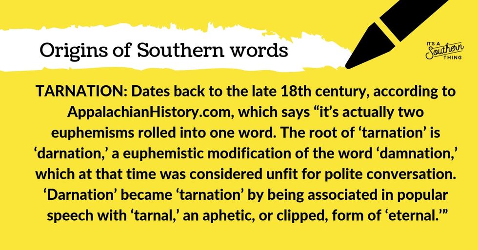 Origins of uniquely Southern words - It's a Southern Thing