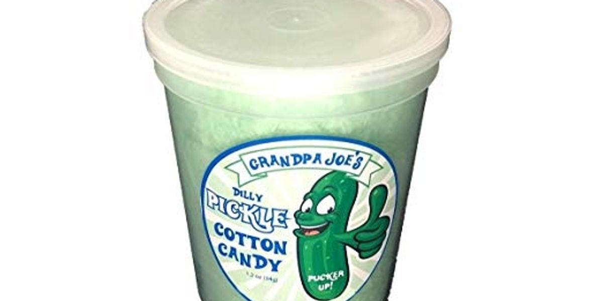 Dill pickle-flavored cotton candy is a thing so pucker up - It's a ...