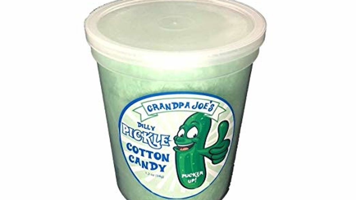 Dill Pickle Flavored Cotton Candy Is A Thing So Pucker Up Its A Southern Thing