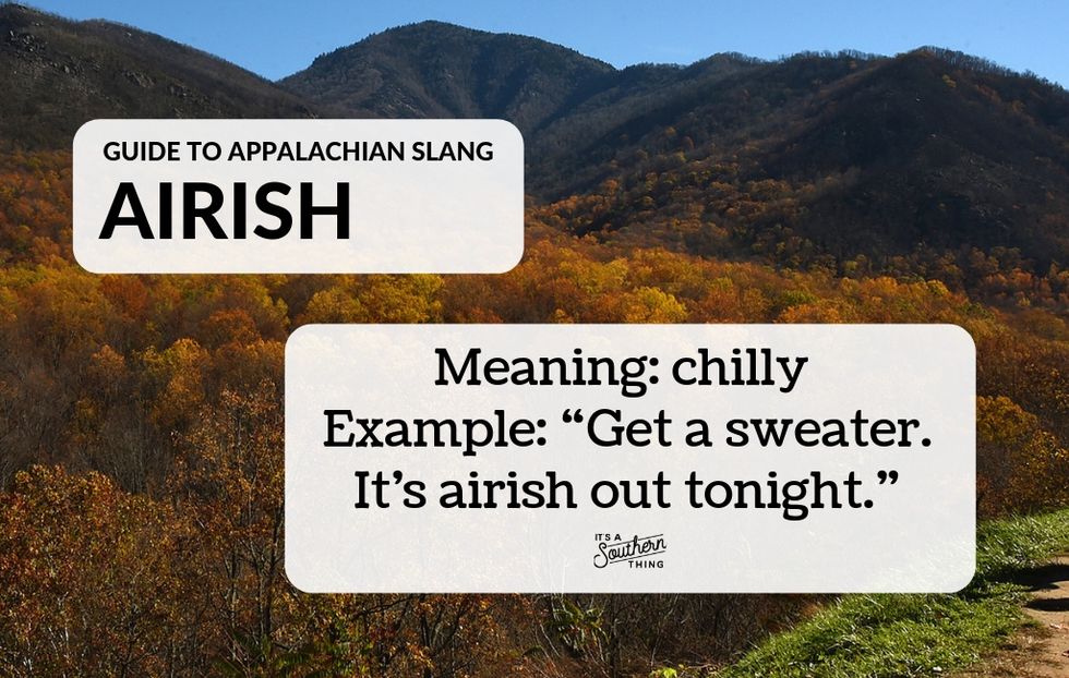 A guide to Appalachian Mountain slang - It's a Southern Thing
