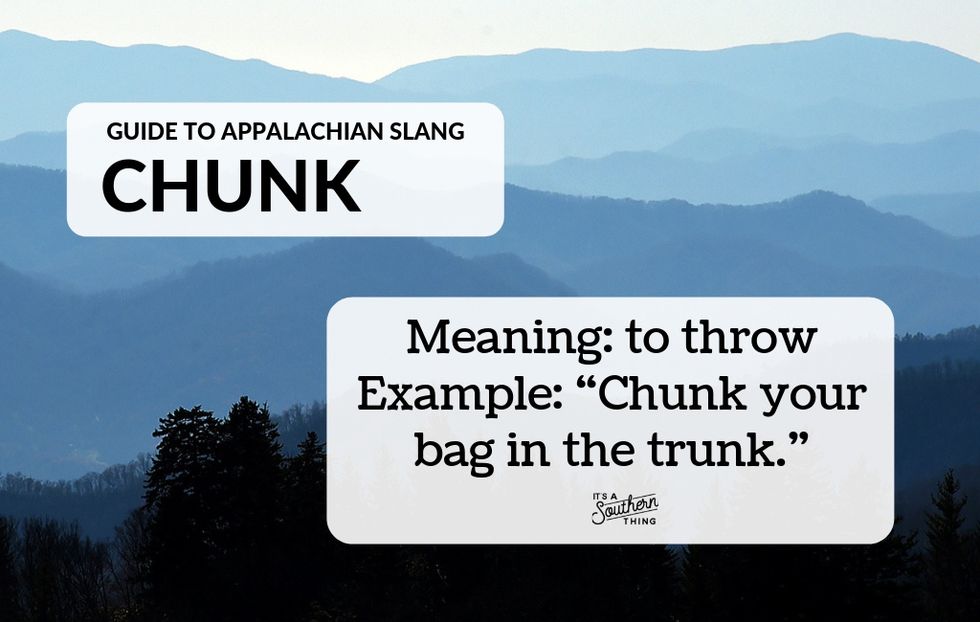 A guide to Appalachian Mountain slang - It's a Southern Thing