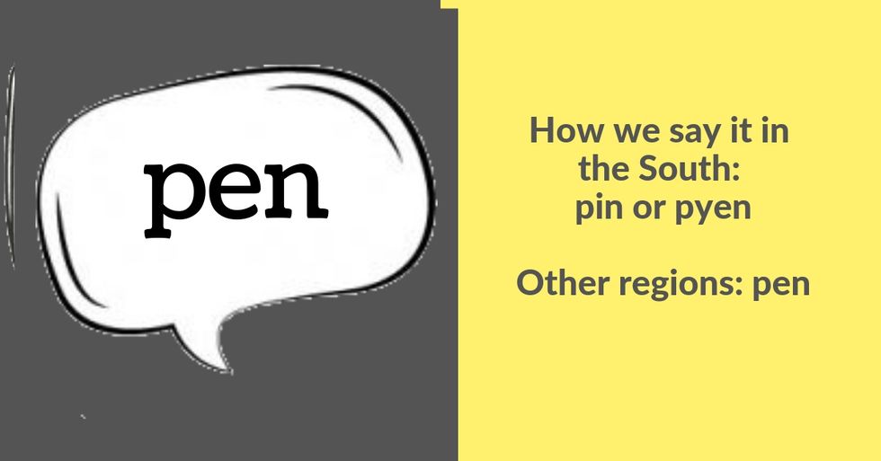 9 words we say differently in the South - It's a Southern Thing