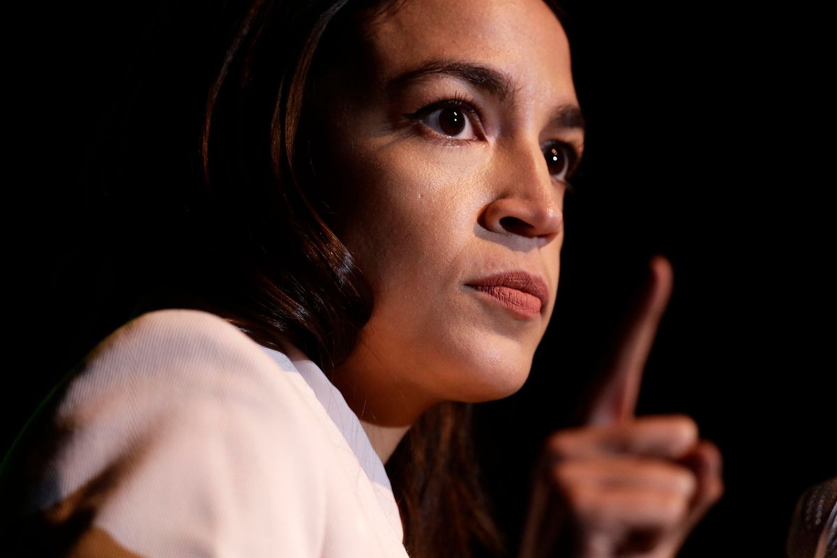 AOC questions 'free speech' in reaction to video likening her to Kim ...