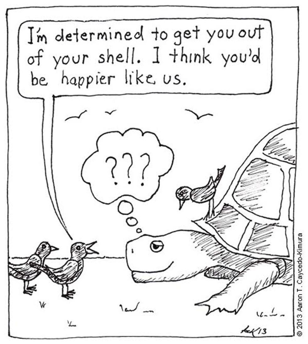 10 Illustrations That Nail What it Means to Be an Introvert - GOOD