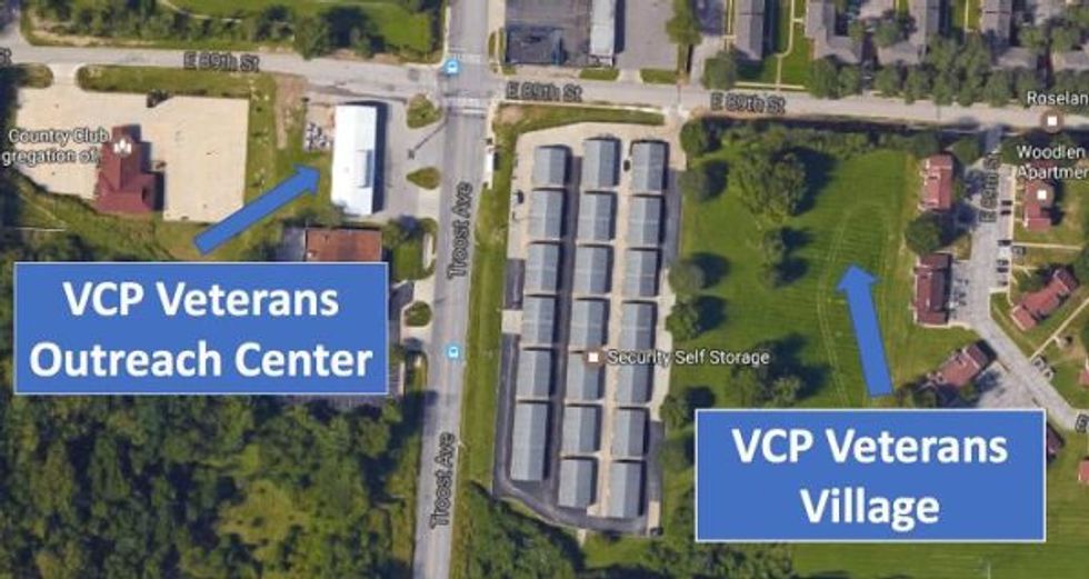 Volunteers constructed this entire community to house homeless veterans ...