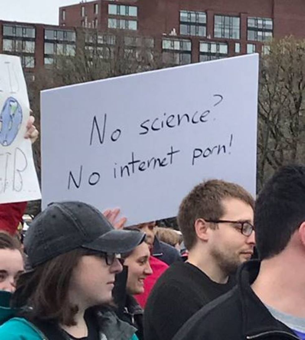 20 Of The Funniest Signs From The March For Science - GOOD