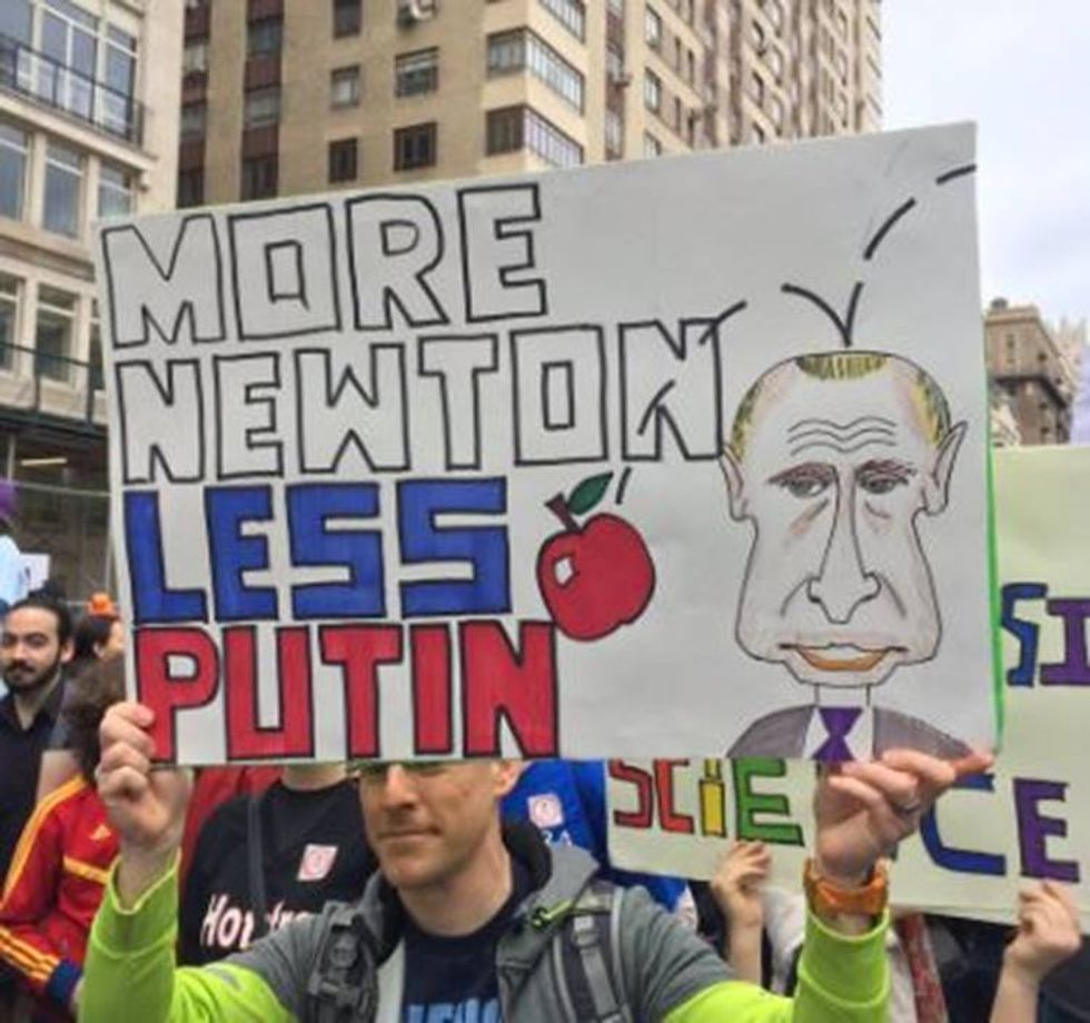 20 Of The Funniest Signs From The March For Science - GOOD