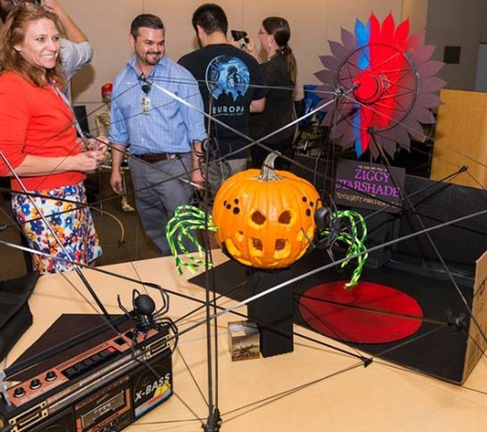 This is what happens when NASA engineers have a pumpkin-carving contest ...