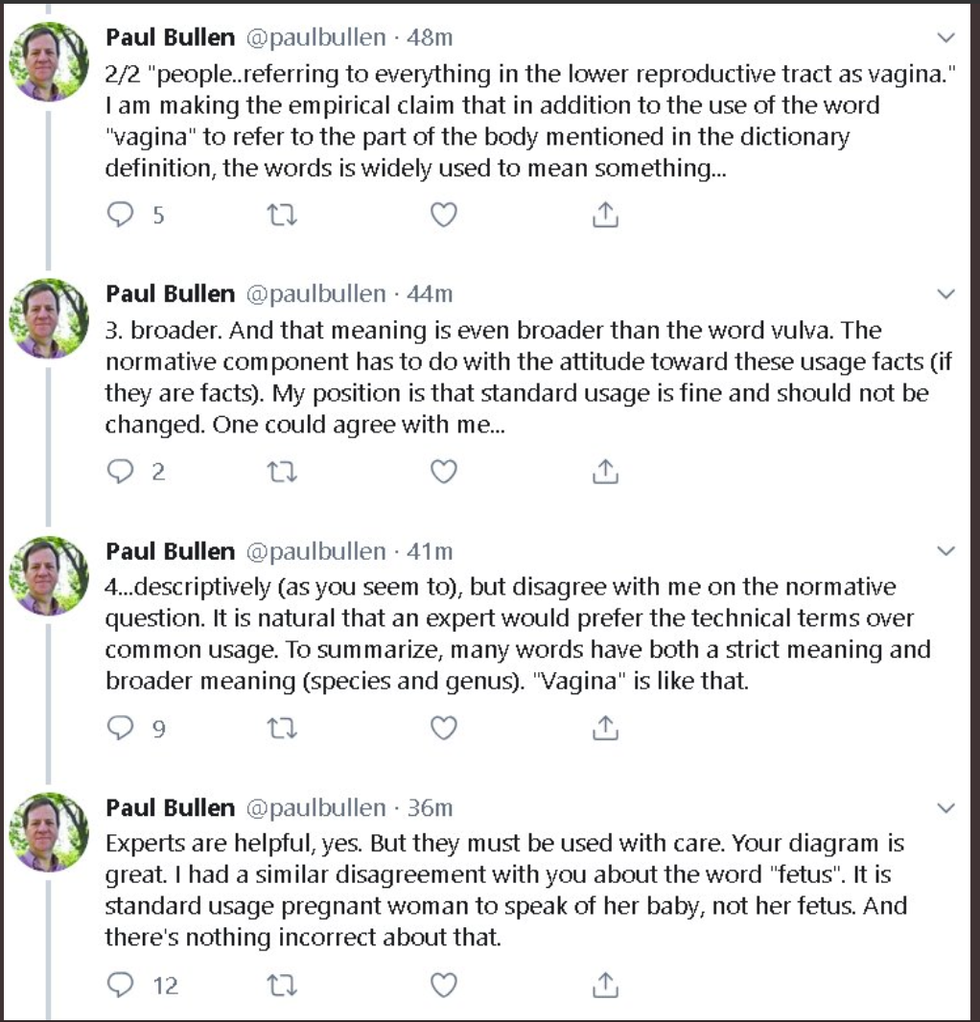 A confused dude on Twitter tried to explain the female anatomy to a ...