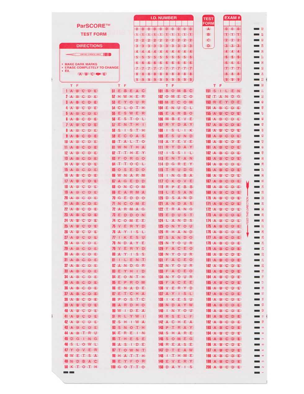 The Testing Bubble Getting Artistic with Standardized-Test Answer ...