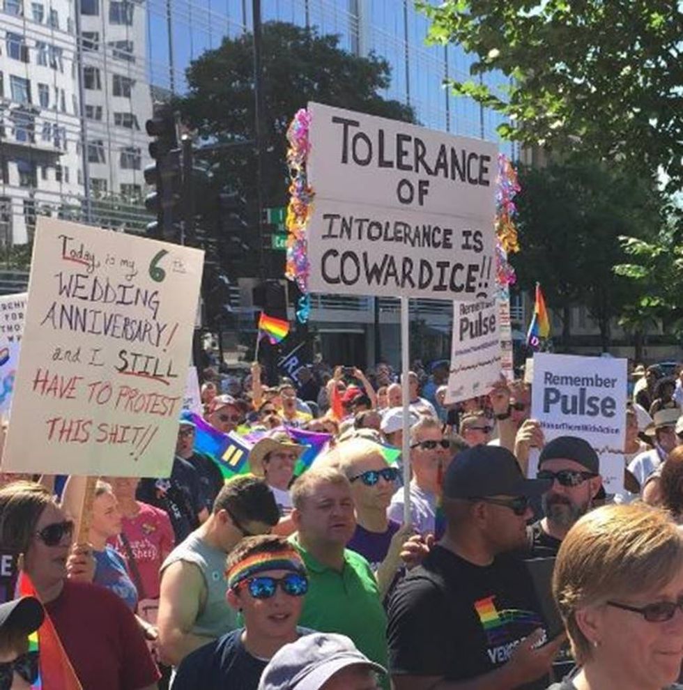 19 Of The Best Signs From Last Weekend’s LGBT Pride Celebrations - GOOD