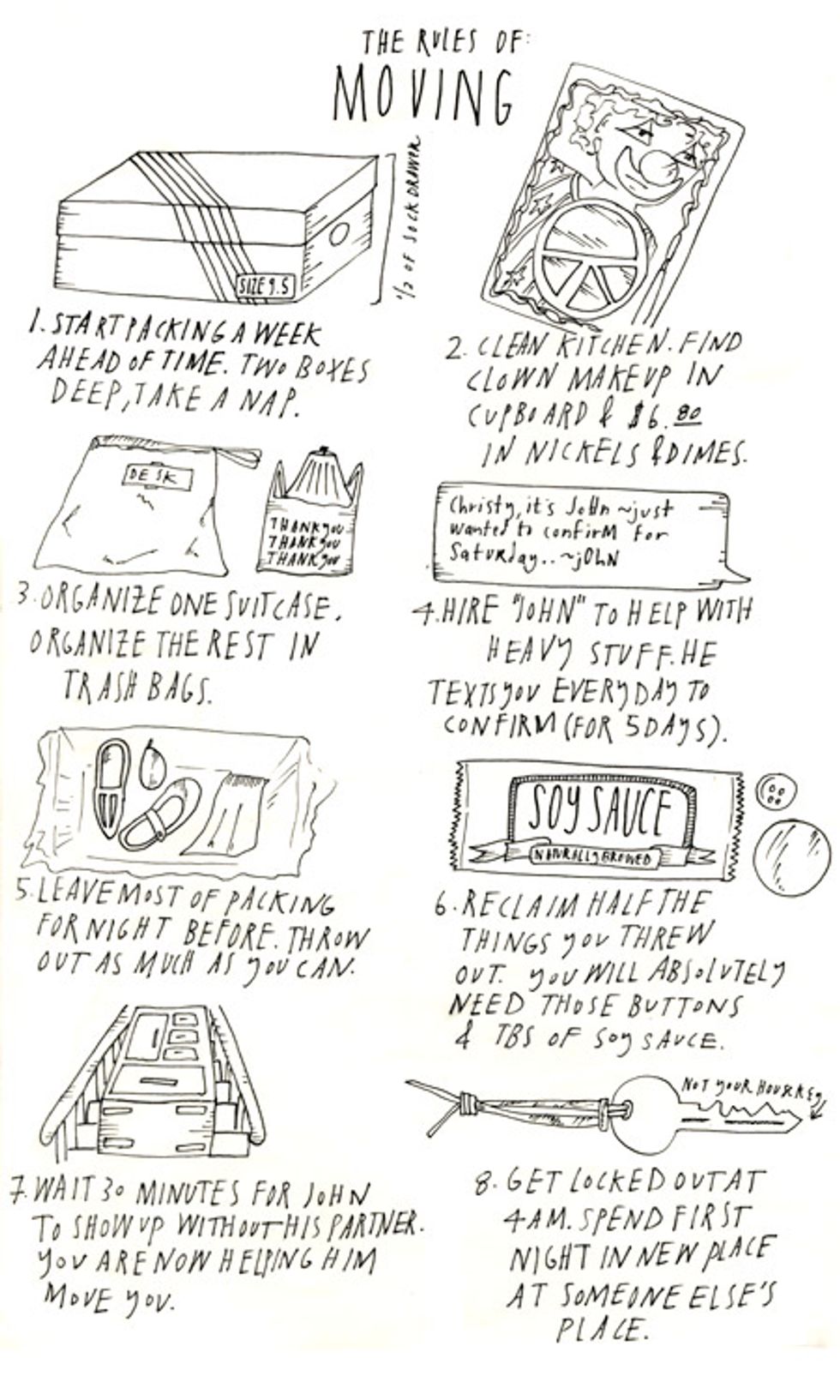 The Rules Of: Moving - GOOD