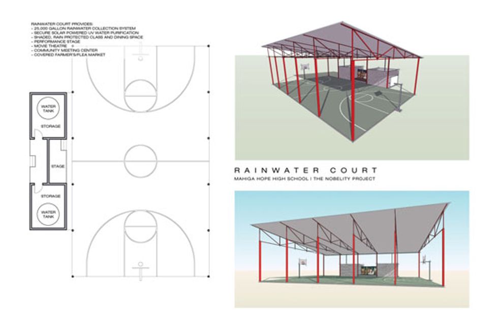 Kenya's Rainwater Basketball Court - GOOD