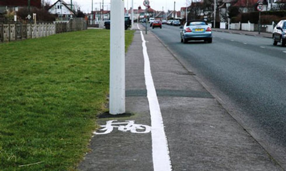 Crappy Bikes Lanes: In Pictures - GOOD