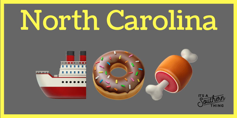 The emojis we'd use to describe each Southern state - It's a Southern Thing