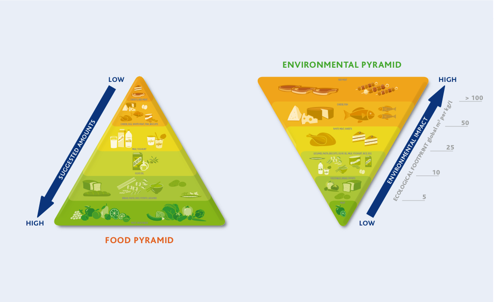 The Double Food Pyramid - GOOD