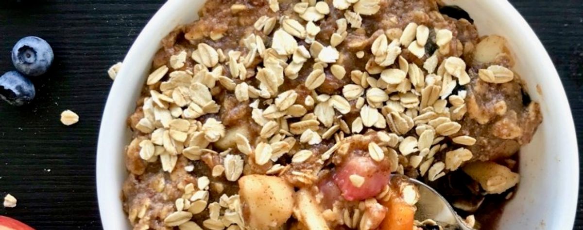 Microwave Vegan Fruit Dessert | Bree's Vegan Life - My Recipe Magic