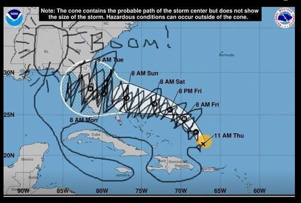 16 of our readers' funniest responses to Trump’s Sharpie-marked ...