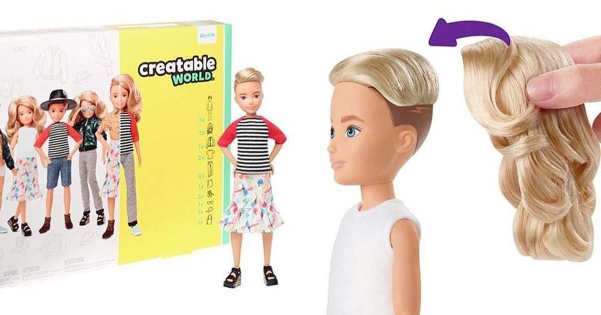 Mattel launches gender-neutral 'Creatable World' dolls - Upworthy