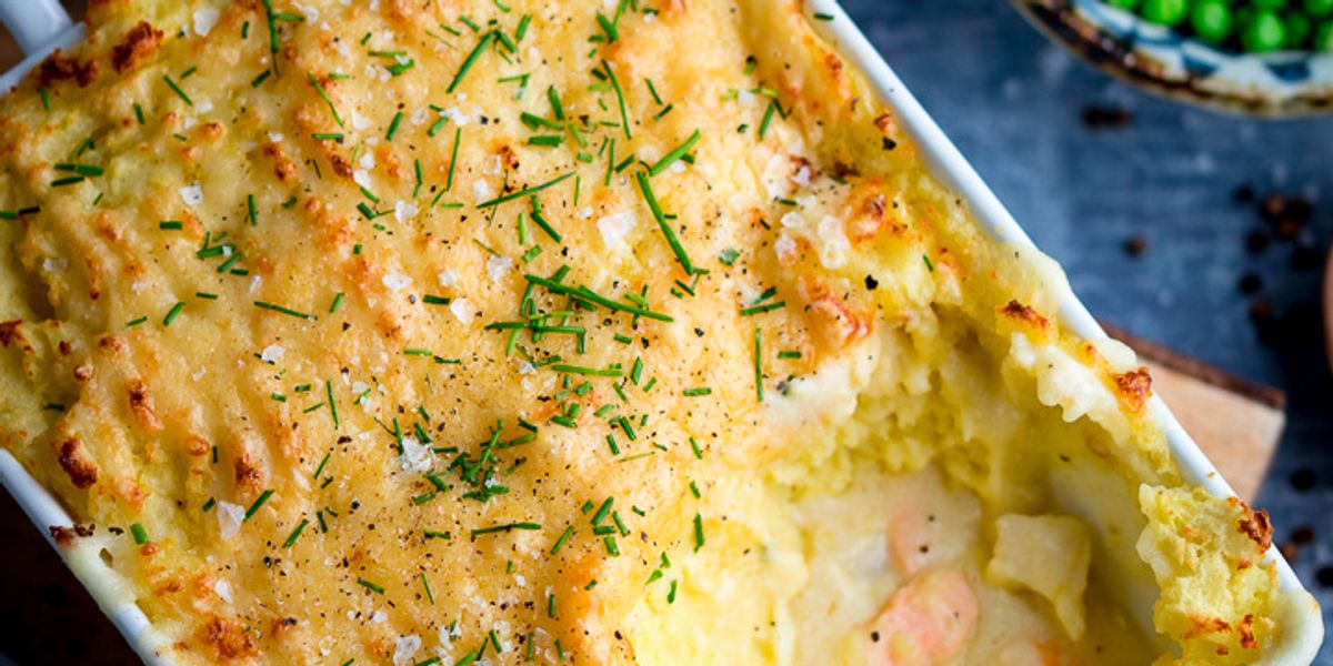 Fish Pie with Cheesy Mash - My Recipe Magic